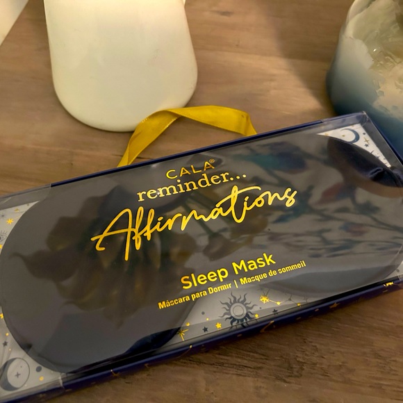 Cala | Accessories | Navy Blue Light Blocking Soft Lightweight Sleep ...